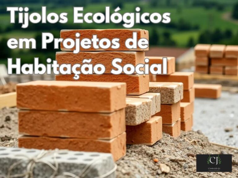 Tijolos Ecológicos em Projetos de Habitação Social: Sustentabilidade e ...